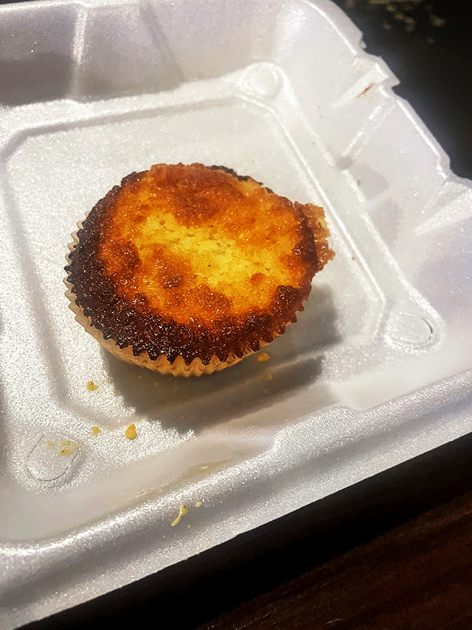 Golden, crispy, and oh-so-heavenly. This cornbread muffin isn't just a side dish—it's the main event's scene-stealing co-star.