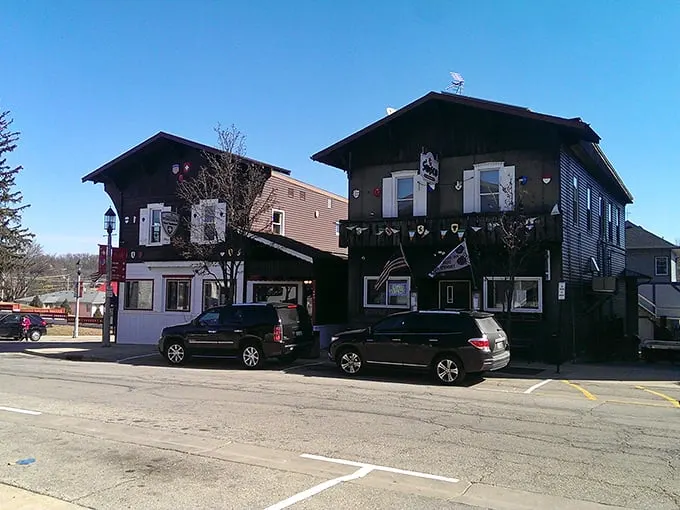 Home of the elusive Spotted Cow beer. It's like finding a four-leaf clover in a field of hops!