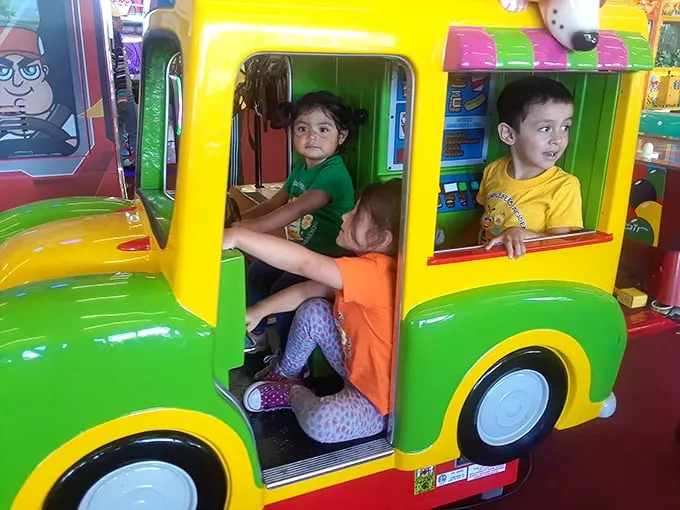 Forget the Batmobile, this is the real superhero ride. Watch as ordinary children transform into captains of their own colorful adventure.