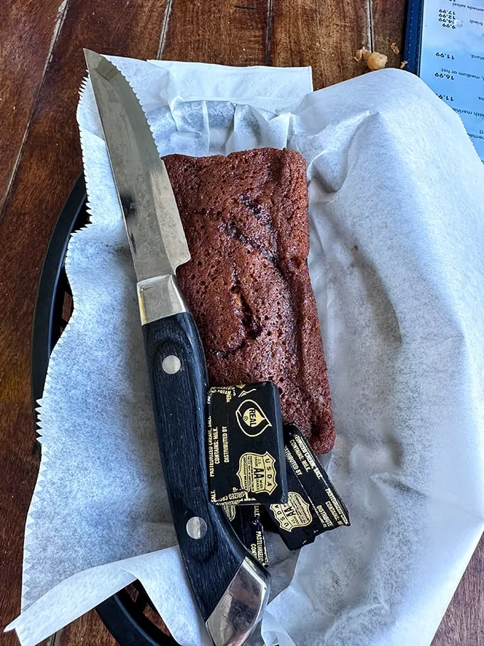 Banana bread so good, it'll make you go bananas! This slice of heaven is denser than a soap opera plot and twice as satisfying.