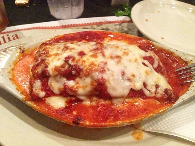 Lasagna so good, it could make Garfield give up his Monday blues. Layers of cheesy comfort wrapped in a warm, tomato-y hug.