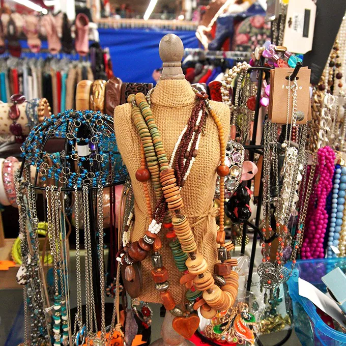 Accessorize your life! This treasure trove of baubles and beads is like raiding your fashionable grandmother's jewelry box. Time to channel your inner Mr. T!