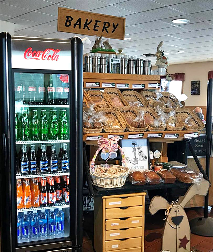 Carb heaven alert! This pastry display is like a museum of deliciousness. Pro tip: skip the diet, embrace the pie-et.