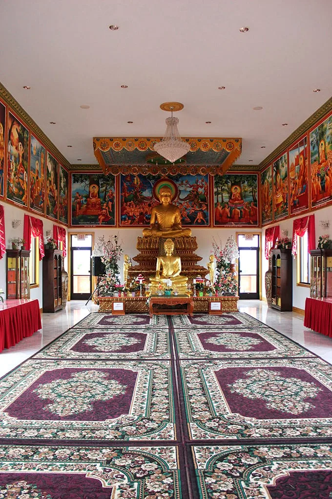 Step inside and let the colors wash over you. This room is a masterclass in spiritual aesthetics.