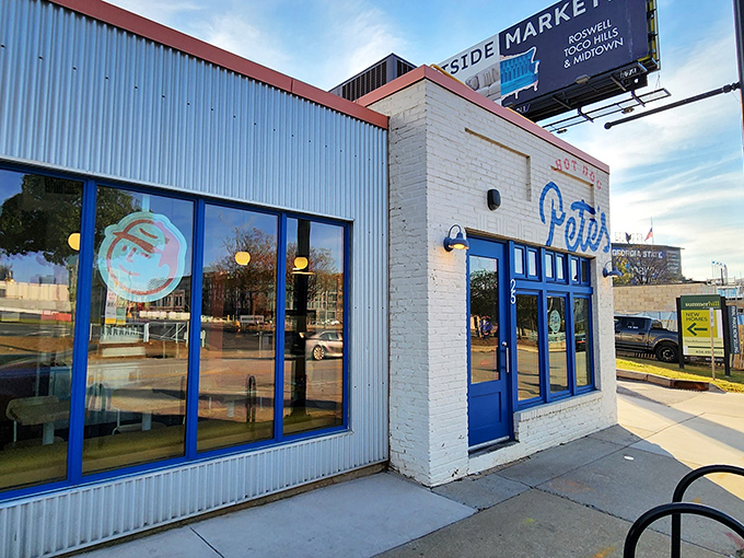 Hot Dog Pete's: Where classic meets cool! This Atlanta hotspot wraps timeless flavors in a package so stylish, it could be on a magazine cover.