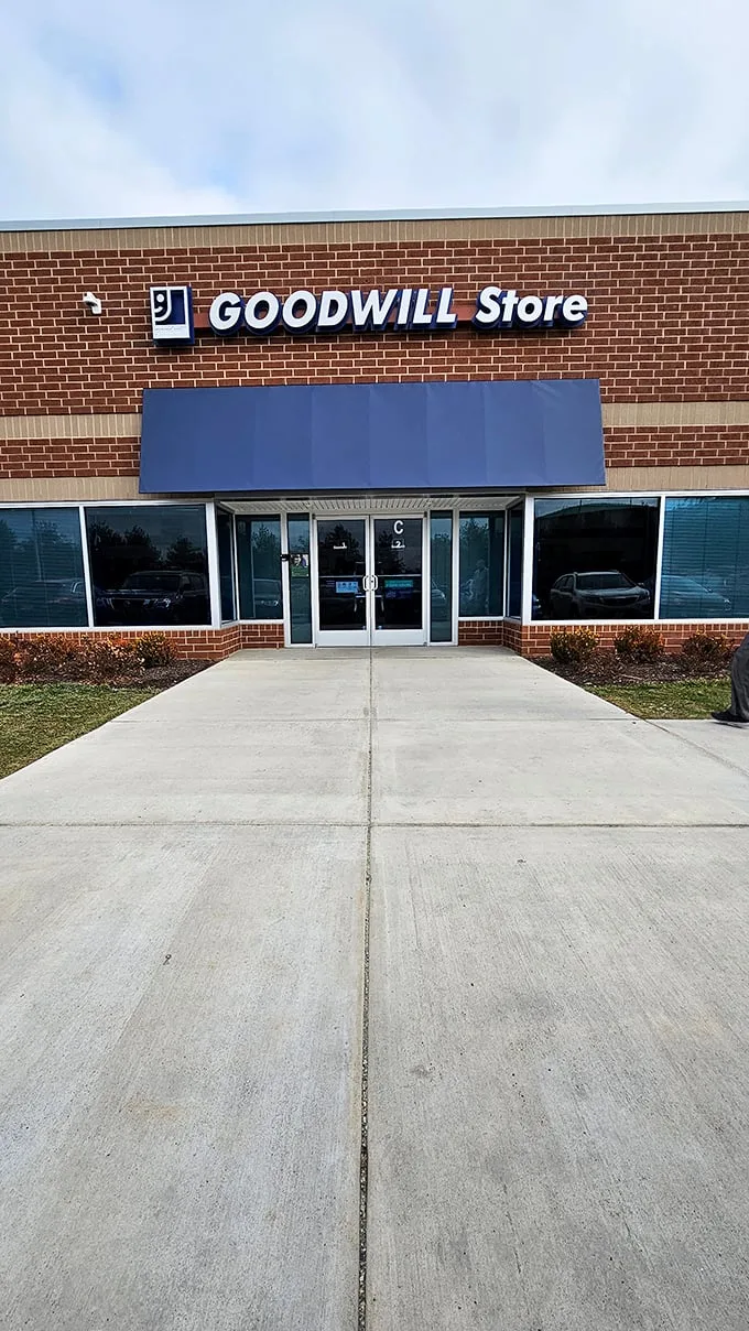 Frederick's Goodwill: Where fashion decades collide. It's like "Back to the Future," but with more polyester and less DeLorean.