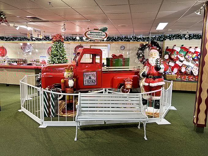 Jingle all the way... to July! This Christmas wonderland will have you decking the halls no matter the season.
