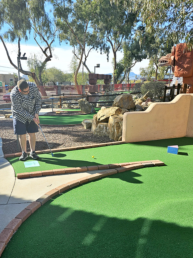 From prehistoric putts to Wild West wonders, Funtasticks is a time-traveling adventure. Just watch out for those pesky plastic dinosaurs!