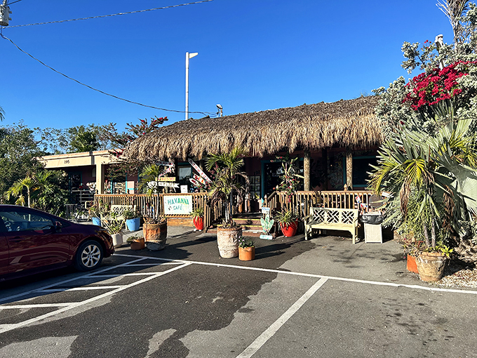 Island time is the only time that matters here. Come for the Cuban sandwiches, stay for the laid-back atmosphere that'll melt your worries away.