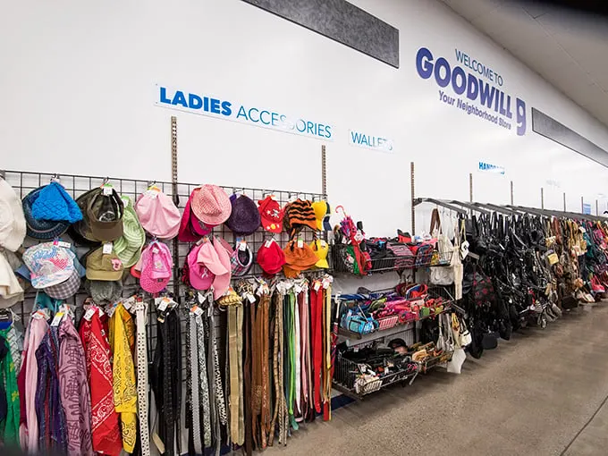 Furniture fantasyland! From mid-century modern to "What century is that from?" – this Goodwill has it all.