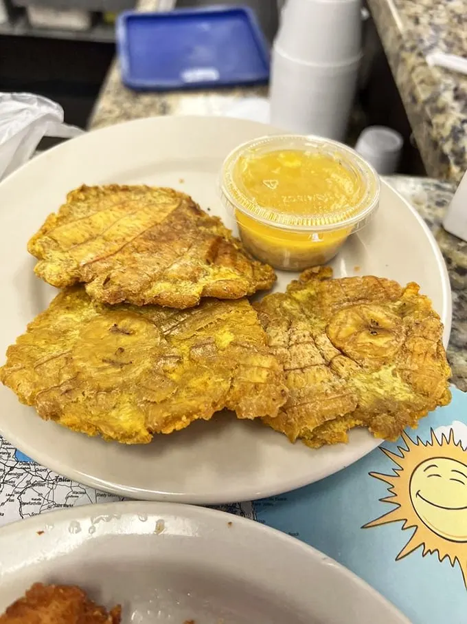 Plátanos: Nature's candy with a crispy twist. These sweet plantains are so good, they might make you forget about dessert. Almost.