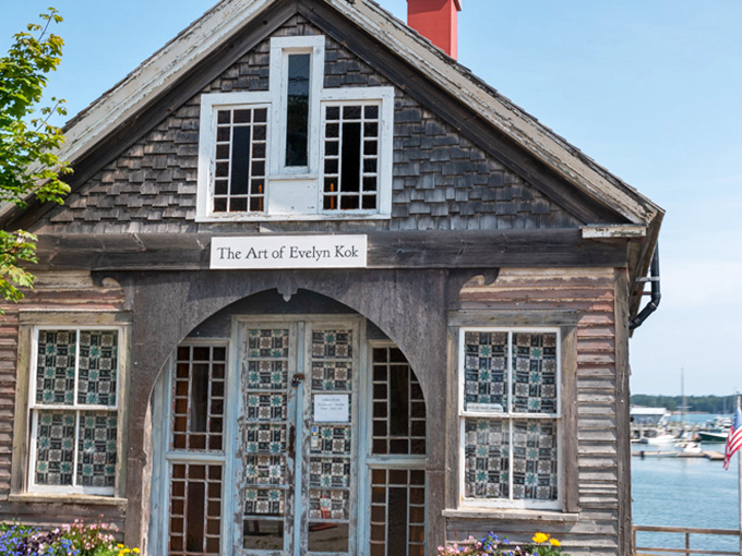 Art with a view: Evelyn Kok's gallery proves that inspiration is as abundant as lobsters in these parts. A feast for the eyes and the soul.