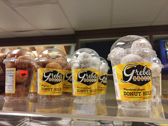 Donut holes or edible marbles? These bite-sized beauties are proof that good things come in small packages – and plastic cups!