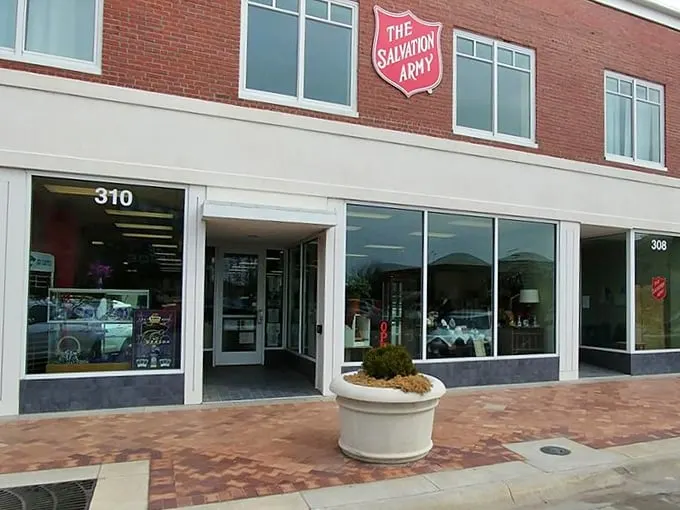 Salvation Army Manhattan: Unassuming exterior, superhero interior. This brick building houses a universe of pre-loved wonders.