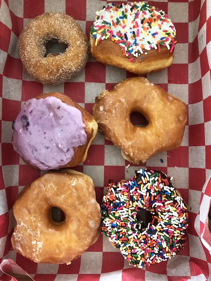 Purple reign! The huckleberry special is Montana's answer to royalty – crown-shaped and berry delicious.