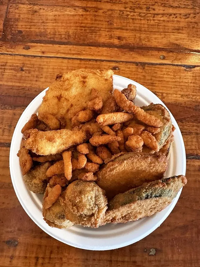 The seafood platter to end all platters. It's like Neptune himself catered your dinner party in the desert.