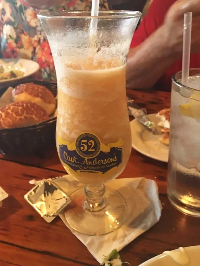 Is it a sunset in a glass or a peach daiquiri? Either way, it's the perfect Florida souvenir—minus the sand in your shoes.