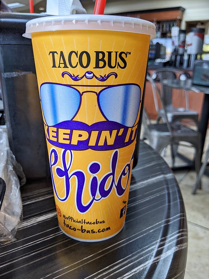 Keepin' it cool! This cup's got more 'tude than a teenager on a Monday morning. Sip in style!