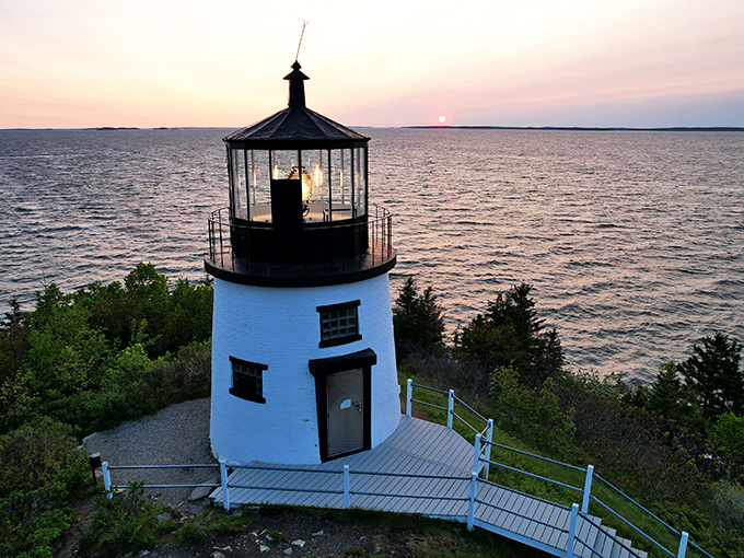 Owls Head Light: Proof that good things come in small packages. It's the fun-sized candy bar of lighthouses.