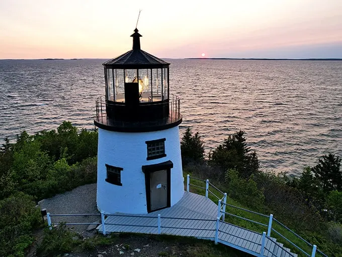 Owls Head Light: Proof that good things come in small packages. It's the fun-sized candy bar of lighthouses.