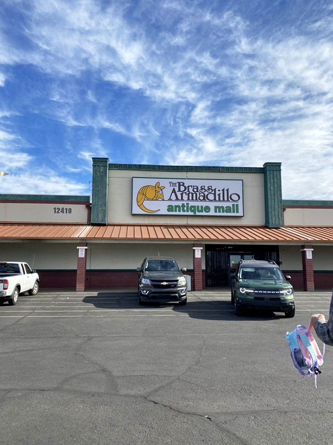 At Brass Armadillo, you can time-travel through decades faster than Marty McFly. No DeLorean required – just a healthy curiosity and comfortable walking shoes.