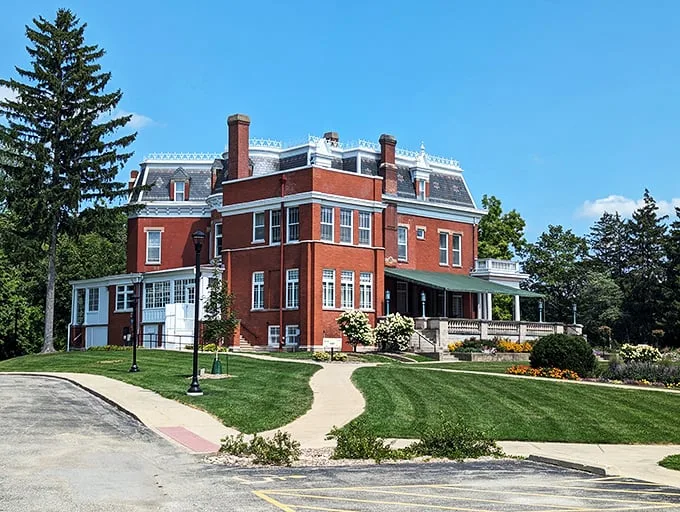 Ellwood House Museum: "Mansard roof mastery! This architectural confection looks good enough to eat – but please, don't try!"