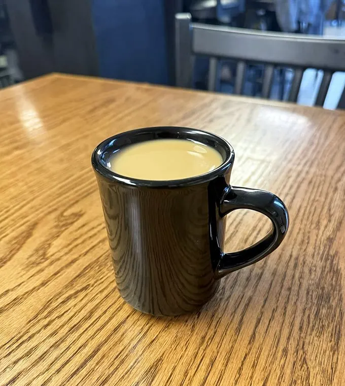 The kind of coffee that doesn't just wake you up, it gives you a pep talk. In a mug that could double as a bicep workout.