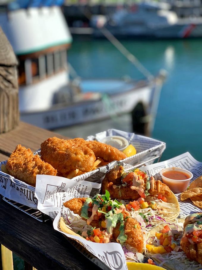 Taco 'bout delicious! These fish tacos are a flavor fiesta wrapped in a tortilla, proving that not all treasures come from Davy Jones' locker.