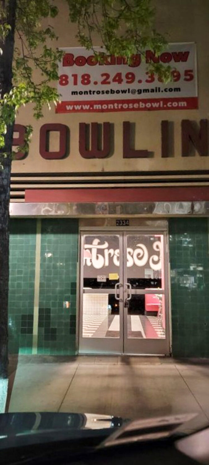 Behind these doors lies a world of nostalgia. Are you ready to rock and roll… your bowling ball?