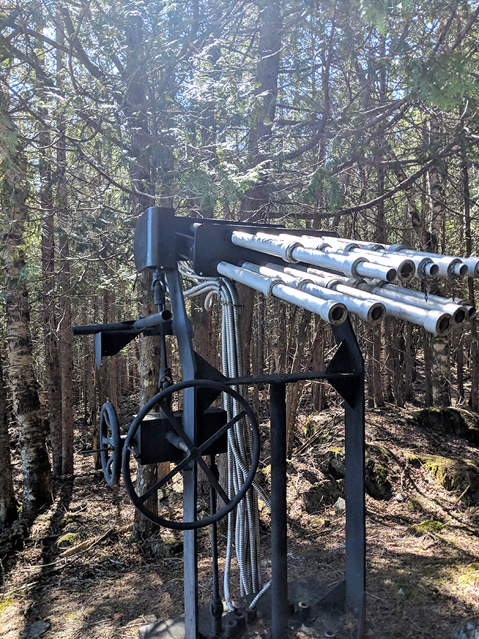 The OG weather manipulator. Before we had cloud seeding, Reich had this bad boy pointing skyward, ready to wrestle with Mother Nature herself.