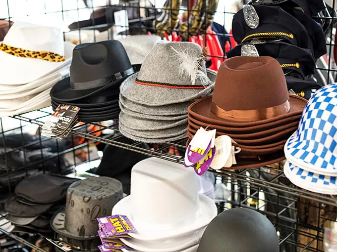 Hat's entertainment! From fedoras to fascinators, this headgear haven has you covered for every occasion – literally.