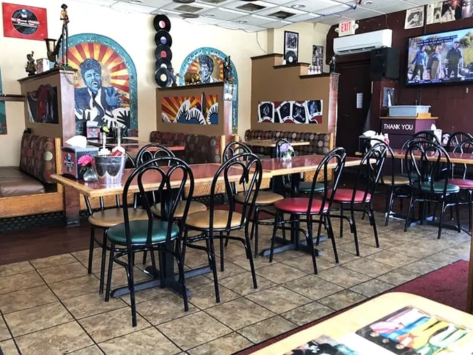 It's like a museum of music and food had a baby. Dine surrounded by the spirits of blues and soul.