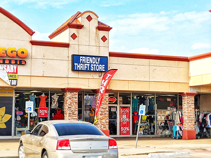 Friendly by name, fabulous by nature! This thrift store is like a warm hug for your wallet.