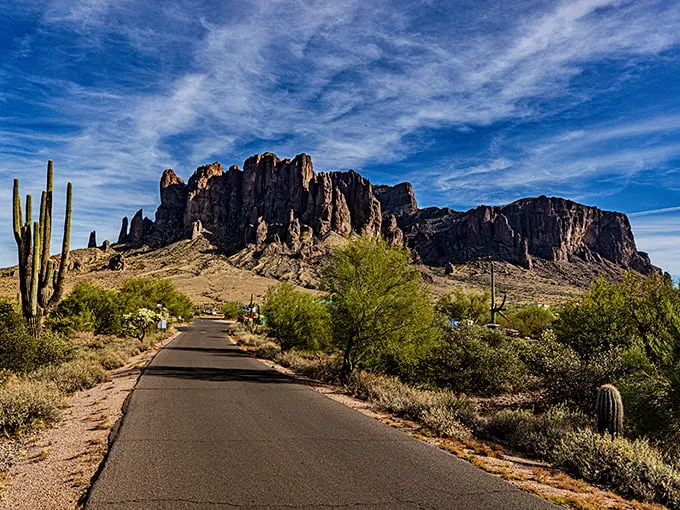 Lost Dutchman State Park: Where the Superstition Mountains hide more than just stunning views. X marks the spot... or does it?