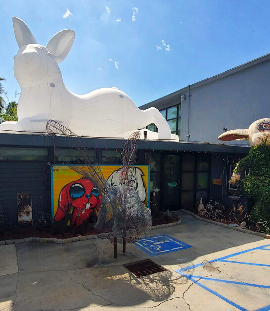 bunny themed museum california FTR