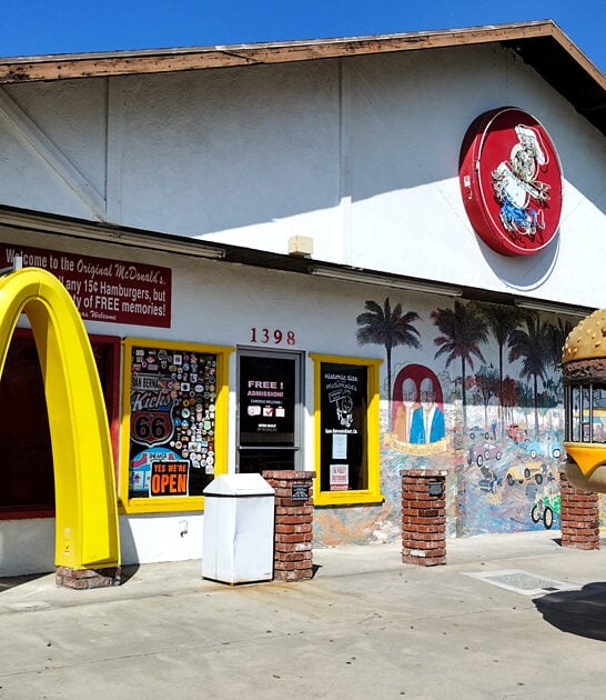 mcdonalds museum california FTR
