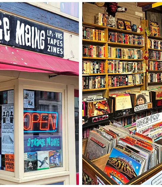 nostalgic record store maine ftr