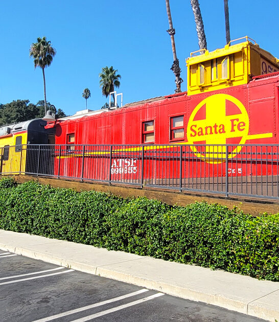 train themed cafe california FTR