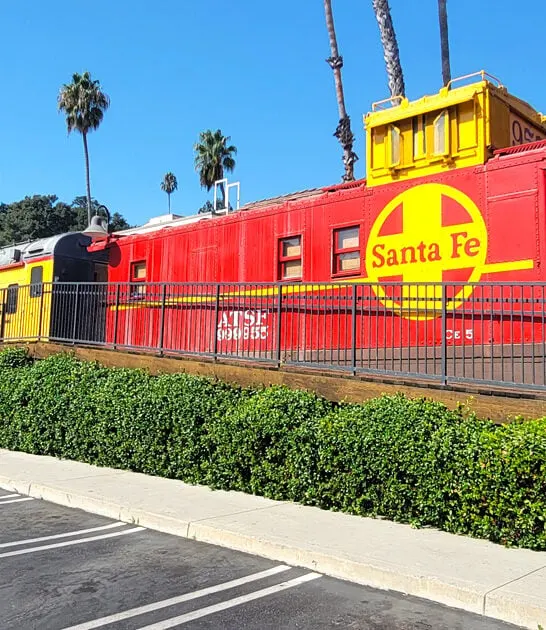 train themed cafe california FTR