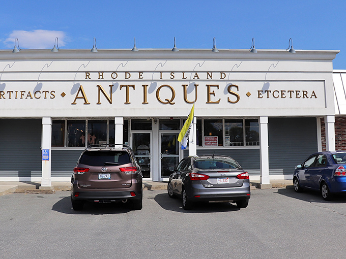 "Artifacts, Antiques, Etcetera" - a promise of adventure wrapped in a storefront. Step into this time machine and prepare for a journey through America's attic.