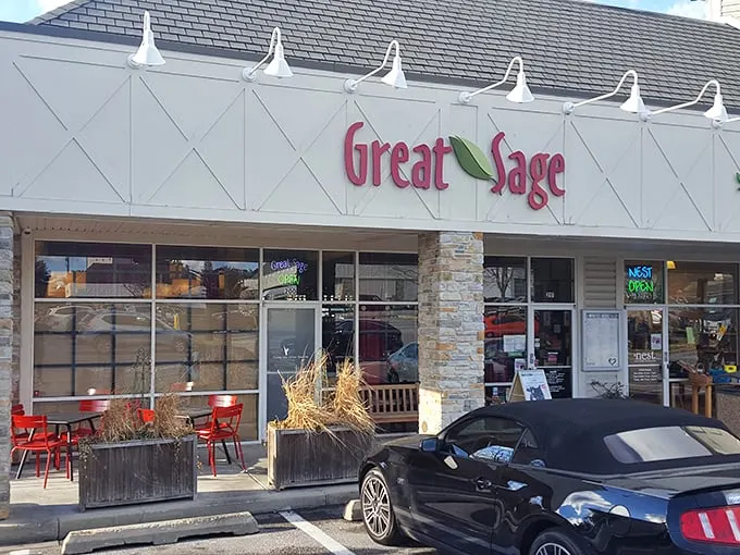 Great Sage's unassuming storefront hides a plant-based paradise that's converting carnivores one creamy mac and cheese at a time.