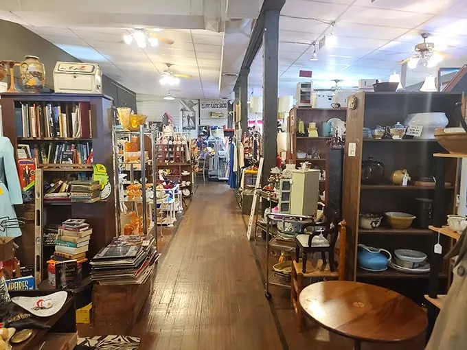 Step into a time machine disguised as a store! The Antique Depot's aisles are a treasure trove of memories, where every turn reveals a new nostalgic gem.