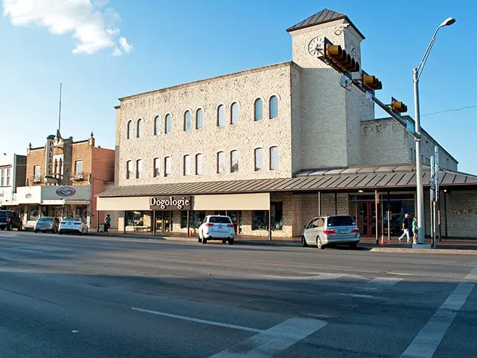 Main Street magic: Where German heritage meets Texan charm, and every storefront tells a story. It's like stepping into a time machine with better shopping!