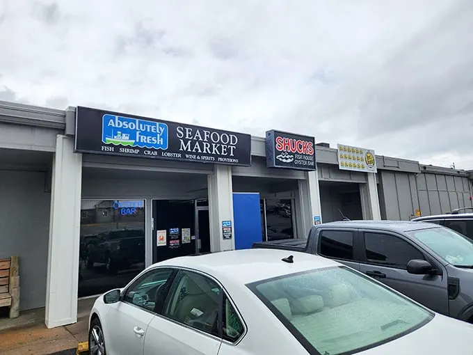 Shucks Fish House & Oyster Bar: Where the ocean meets the prairie. This unassuming storefront is like finding a pearl in Nebraska's cornfield.