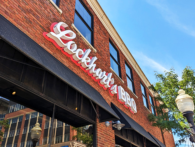 Welcome to BBQ heaven! This brick fortress of flavor stands ready to defend your taste buds from bland meals and hunger pangs.