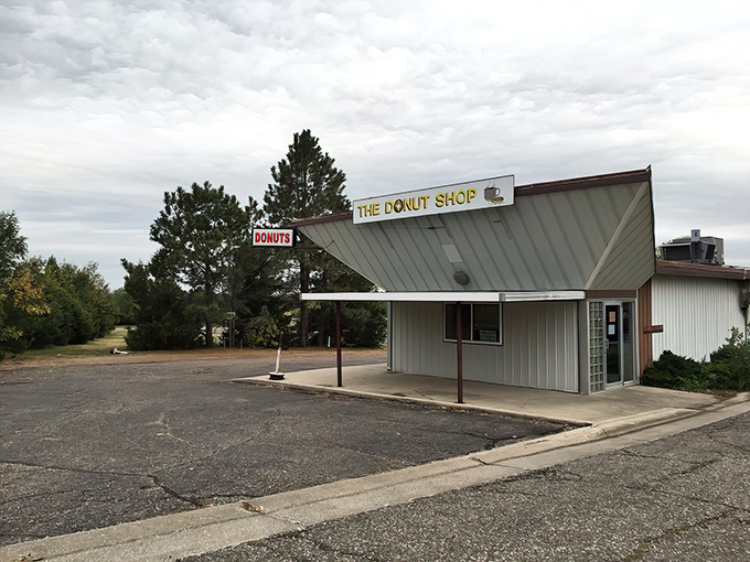 Welcome to donut paradise! This unassuming exterior hides a treasure trove of sugary delights that would make Homer Simpson weep with joy.