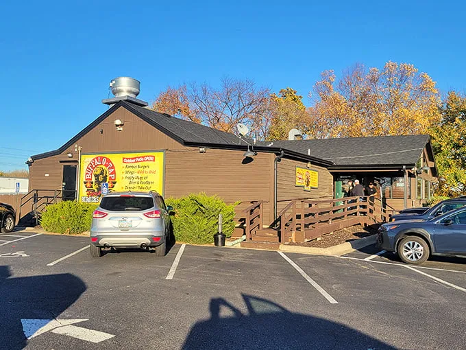 Welcome to Buffalo Tap & Grill, where the exterior might say "humble abode," but the flavors inside scream "culinary paradise"!