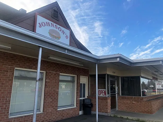 Time-travel never tasted so good! Johnson's Drive-In, serving up nostalgia and mouthwatering burgers since 1946. This retro sign is your portal to flavor paradise.