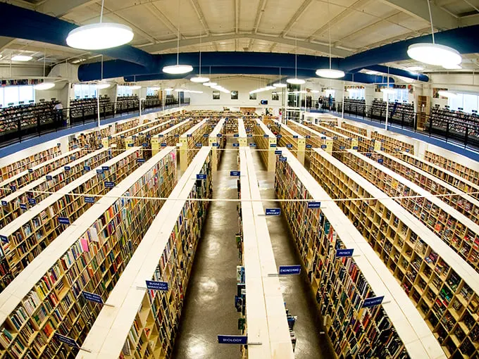 Welcome to the Wonderland of Words! McKay's Knoxville is a bibliophile's dream come true, with aisles that stretch as far as the eye can see.
