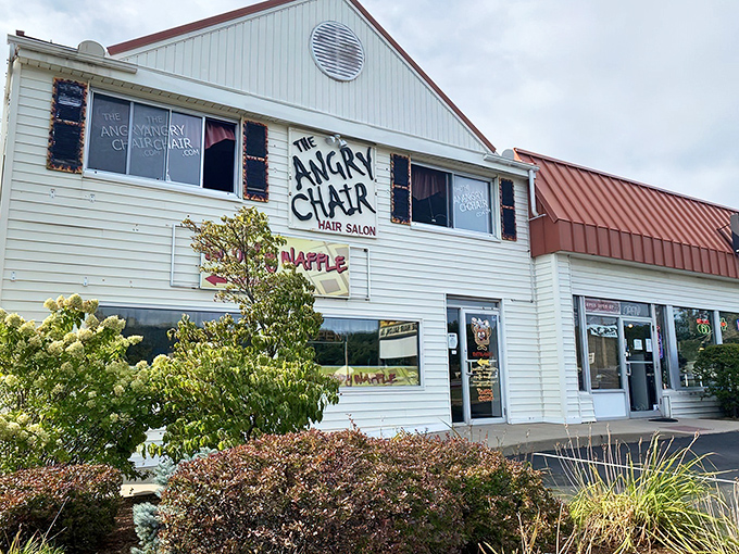Welcome to waffle wonderland! The Sloppy Waffle's cheerful exterior promises a breakfast adventure that'll make your taste buds do a happy dance.